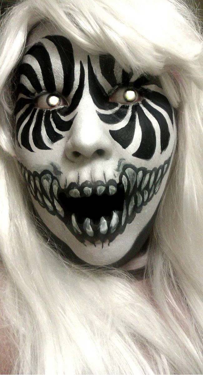 23 Times That Face Paint Was More Terrifying Than Masks Or Special ...